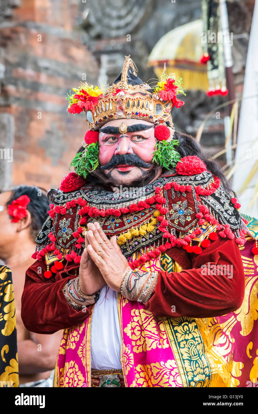 Barong and Kris Dance, Traditional Balinese dance, Ubud, Bali Island ...