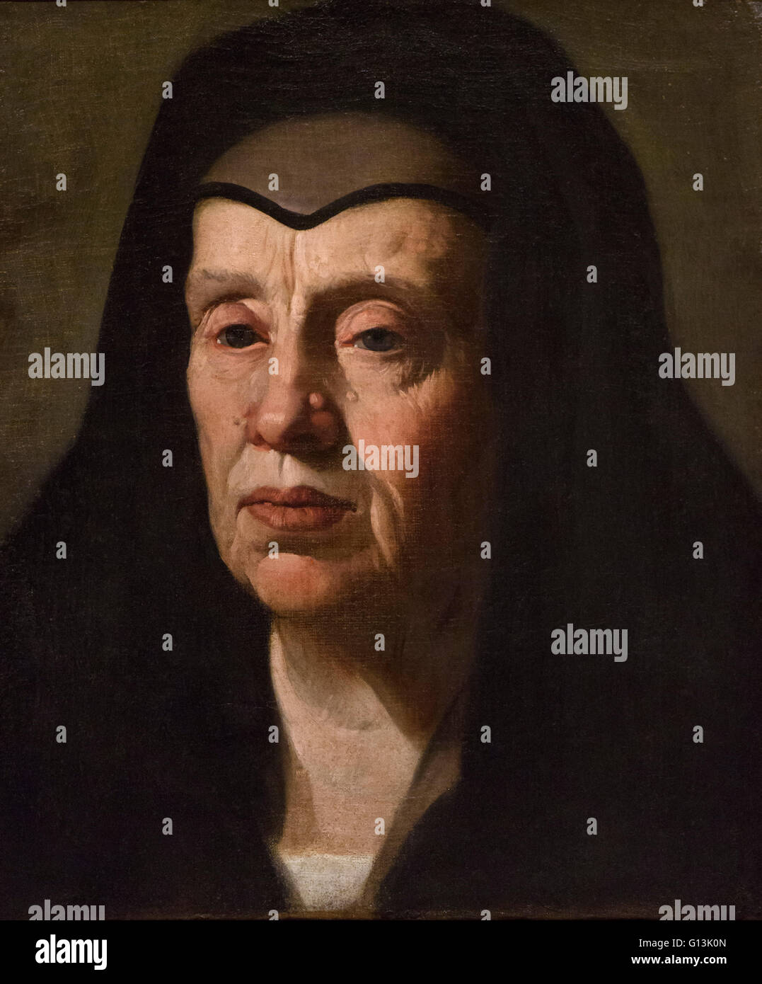Ludovico Carracci (1555-1619), Portrait of a Woman Stock Photo - Alamy