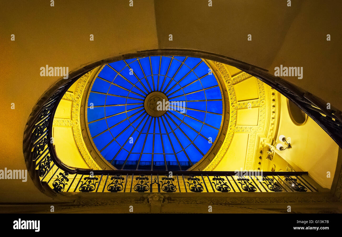 Staircase in Courtauld Gallery, London Stock Photo - Alamy