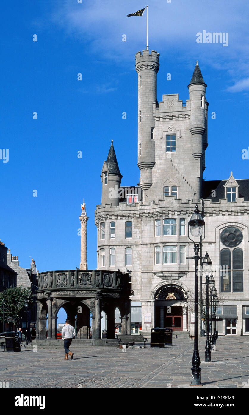 Aberdeen city Scotland Stock Photo - Alamy
