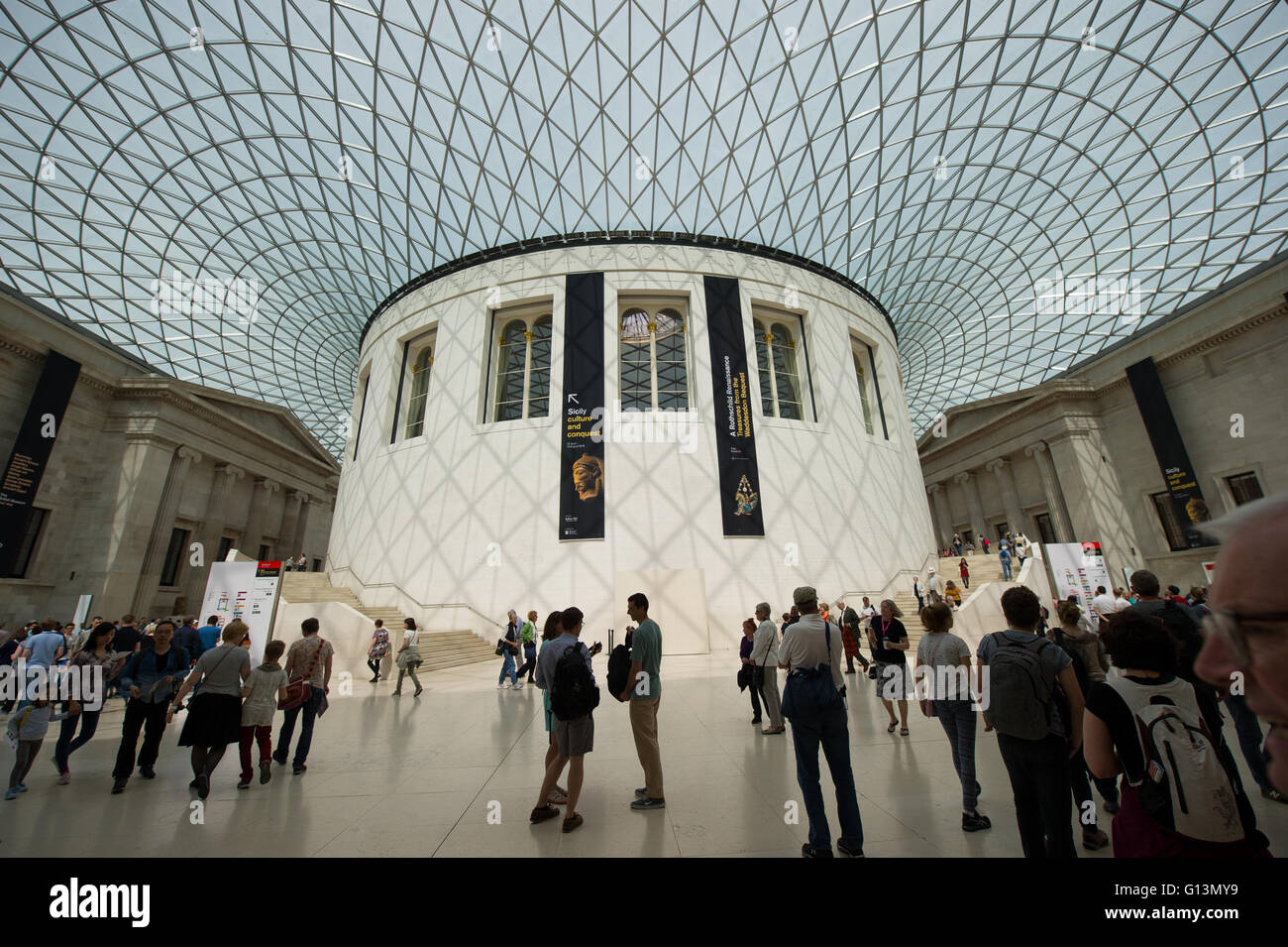 Interior british musuem hi-res stock photography and images - Alamy