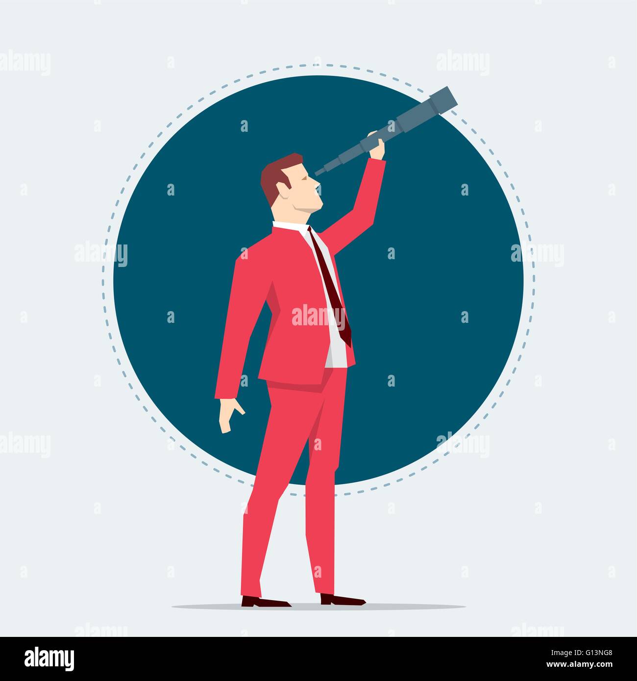 View person in red Stock Vector Images - Alamy