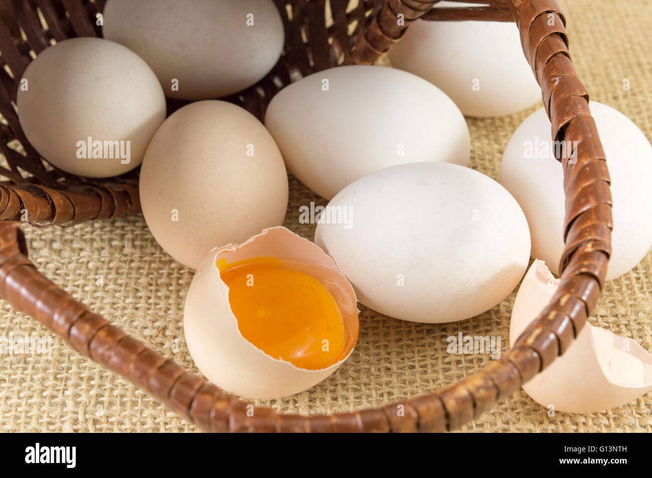 Falling egg hi-res stock photography and images - Alamy