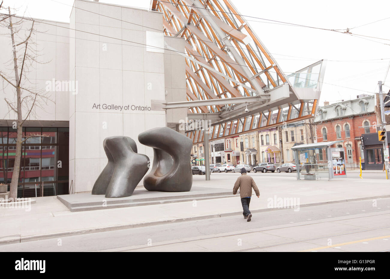 TORONTO - APRIL 28, 2016: The Art Gallery of Ontario is an art museum ...