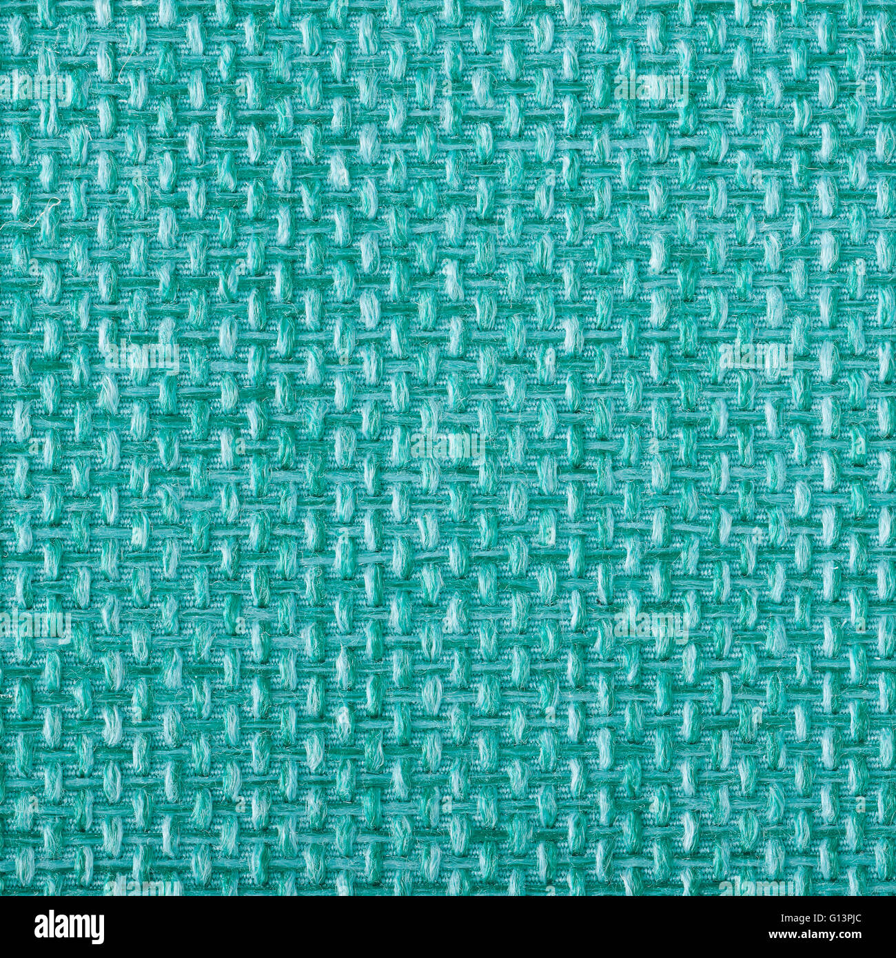 Turquoise fabric texture. Close up, top view Stock Photo - Alamy
