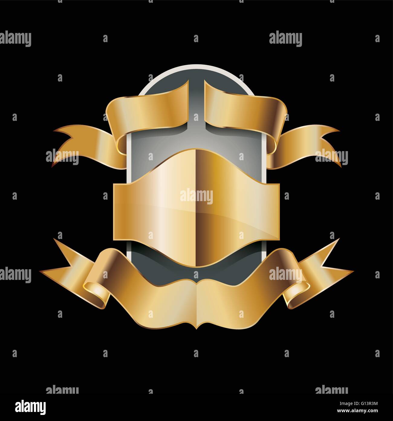 vector of labels with gold elements Stock Vector Image & Art - Alamy