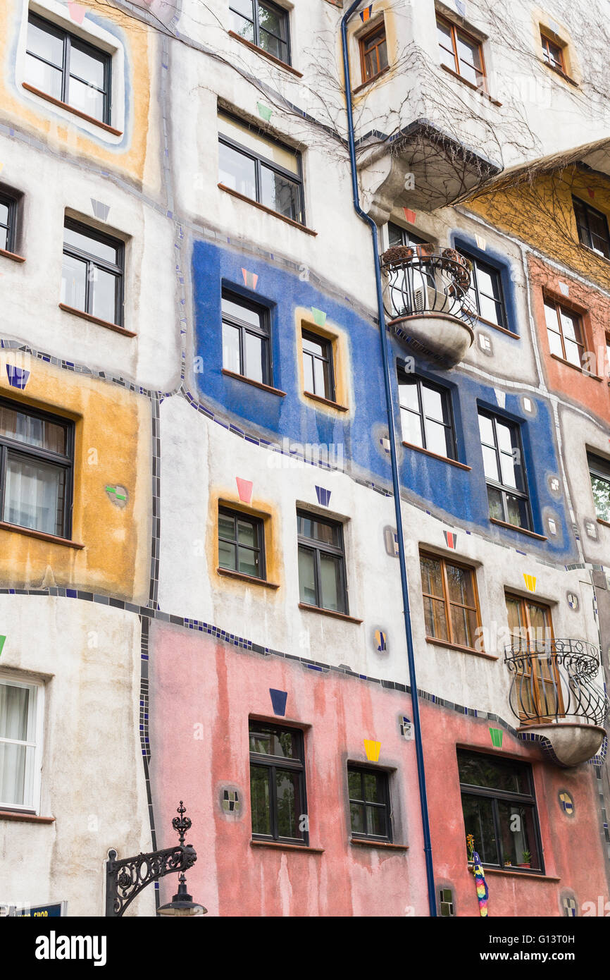 House of the artist friedensreich hundertwasser hi-res stock ...