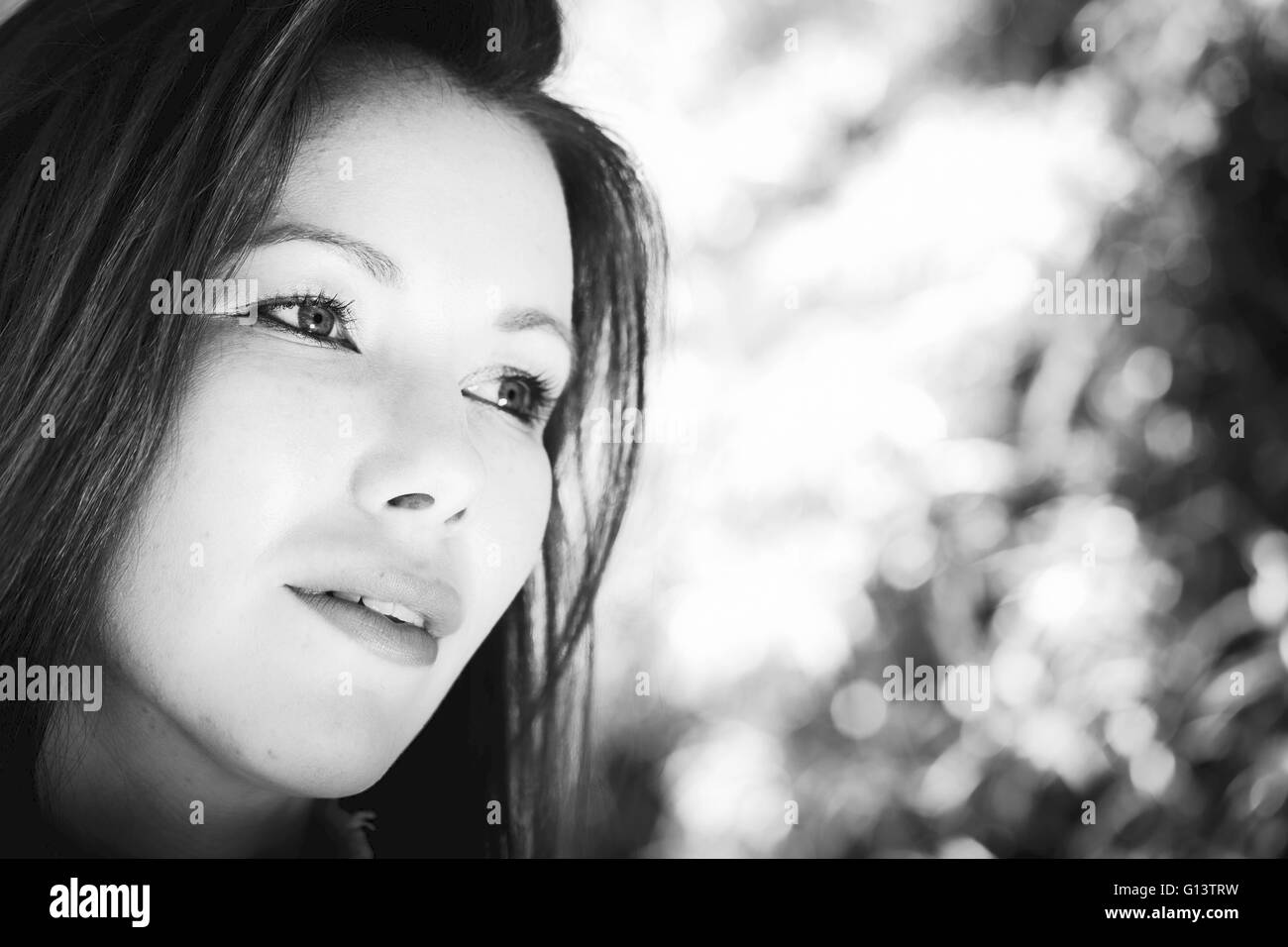 Pale skin Black and White Stock Photos & Images - Alamy