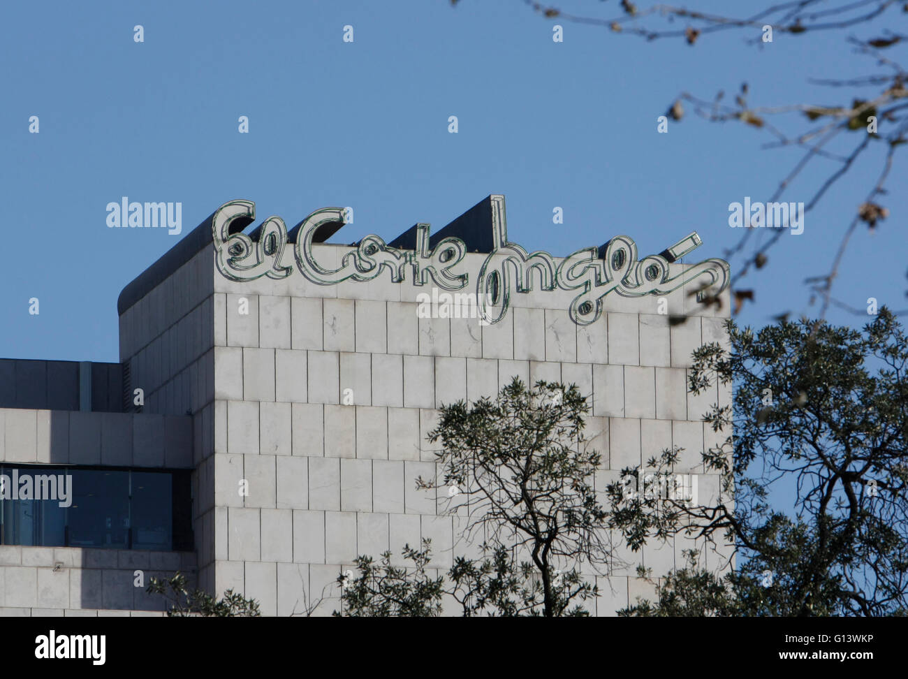 Corte ingles store hi-res stock photography and images - Alamy