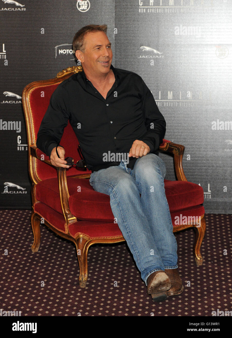 Photocall for 'Criminal' at Hotel Barberini Featuring: Kevin Costner ...