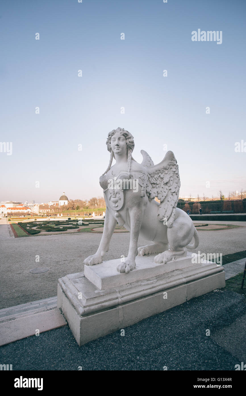 Statue in Vienna Stock Photo - Alamy