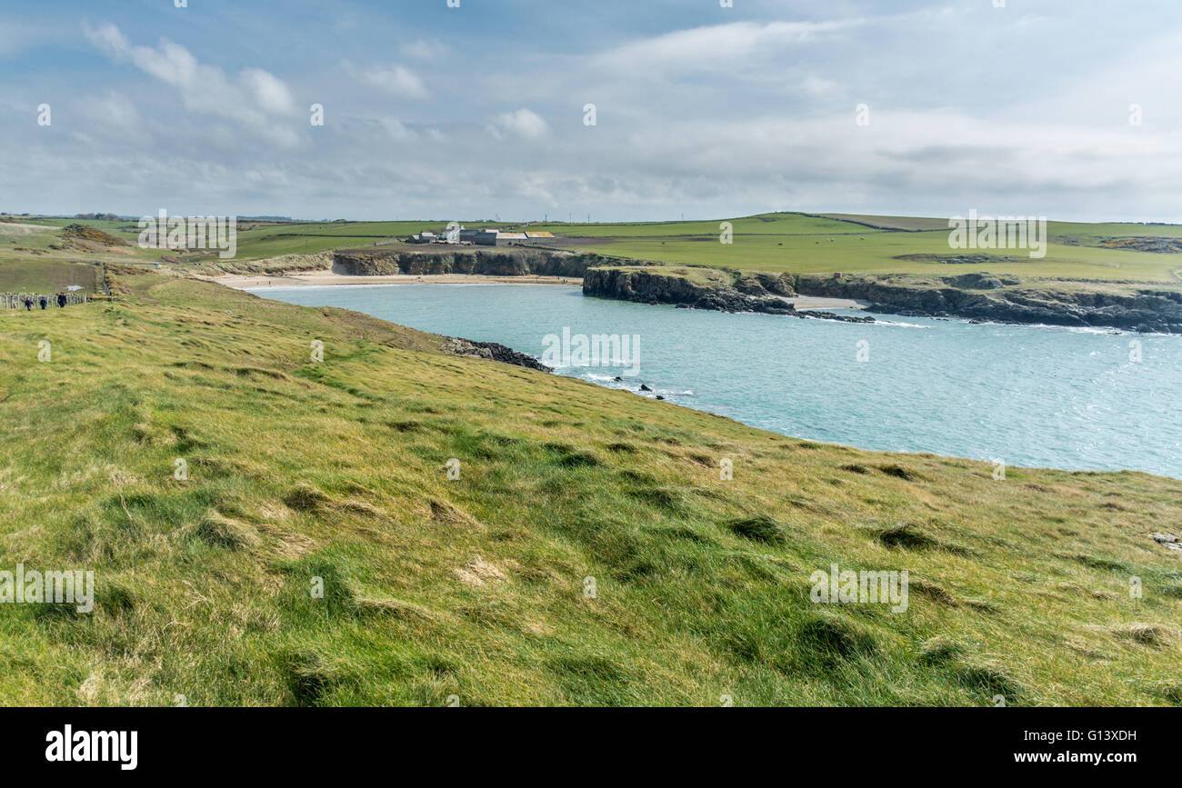 Porth trecastell beach hi-res stock photography and images - Alamy