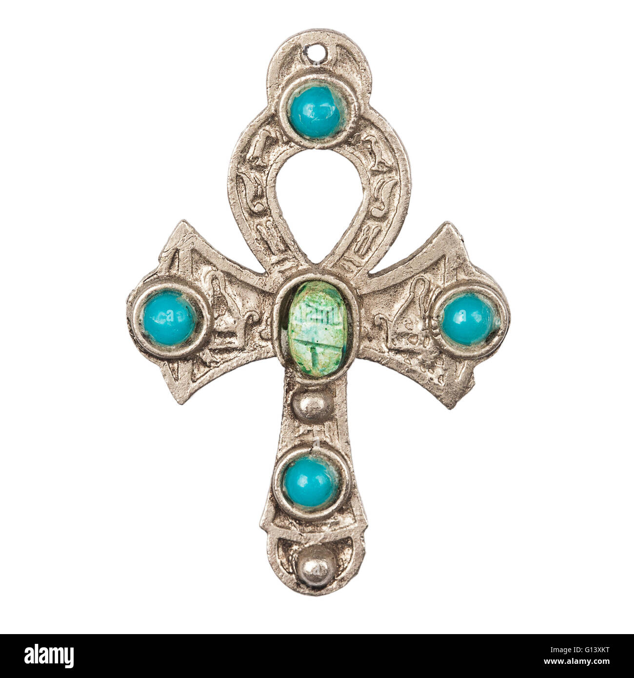 Old metal cross isolated Cut Out Stock Images & Pictures - Alamy