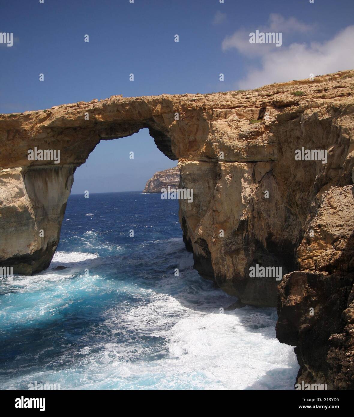 Azure Window, Gozo Island, Malta Stock Photo - Alamy
