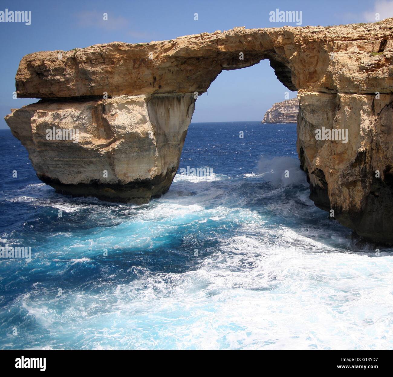 Azure Window, Gozo Island, Malta Stock Photo - Alamy