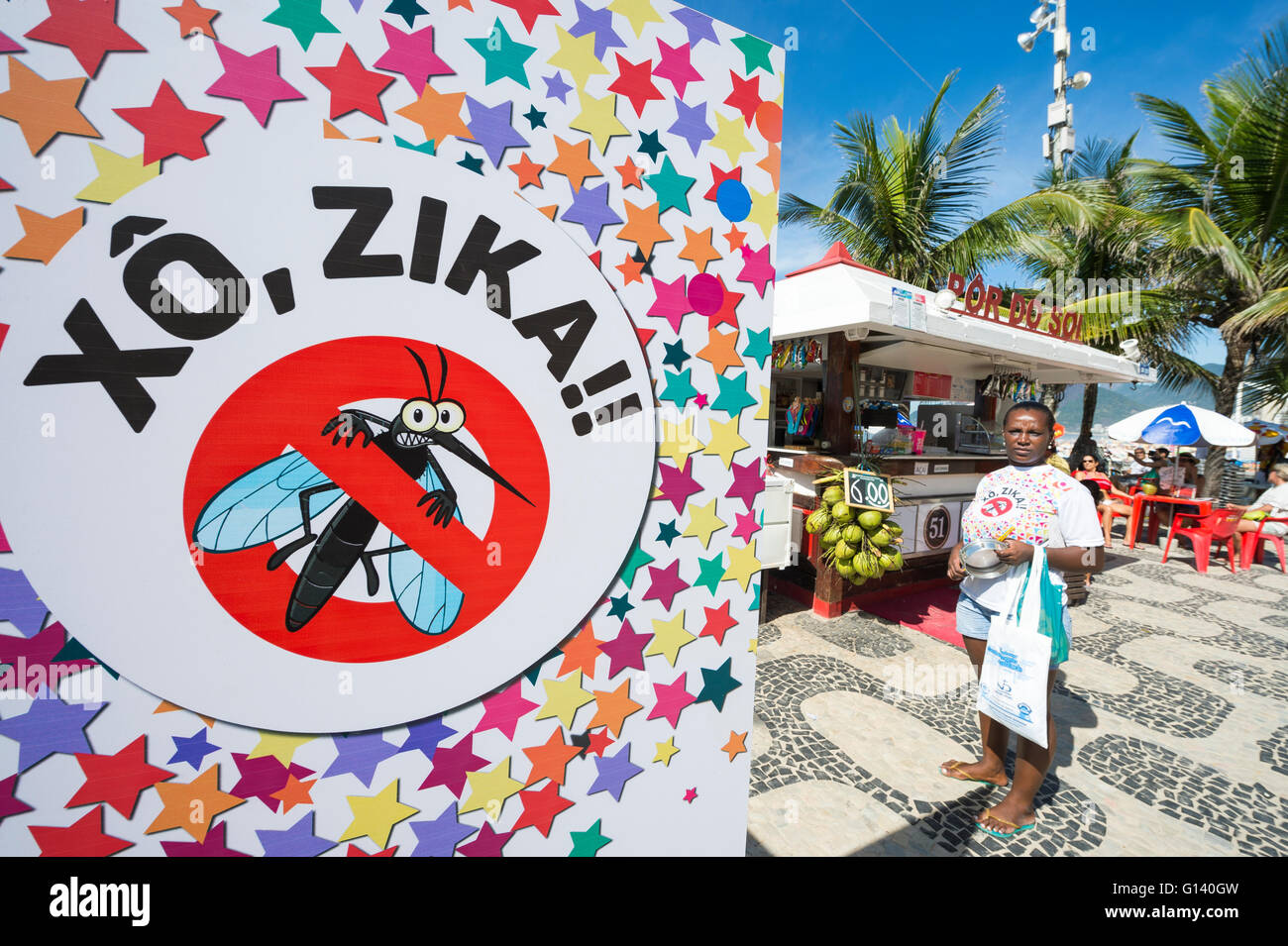 Zika virus poster rio hi-res stock photography and images - Alamy