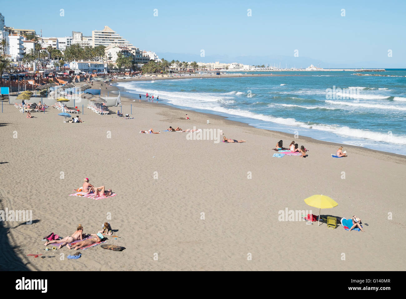 Benalmadena beach hi-res stock photography and images - Alamy