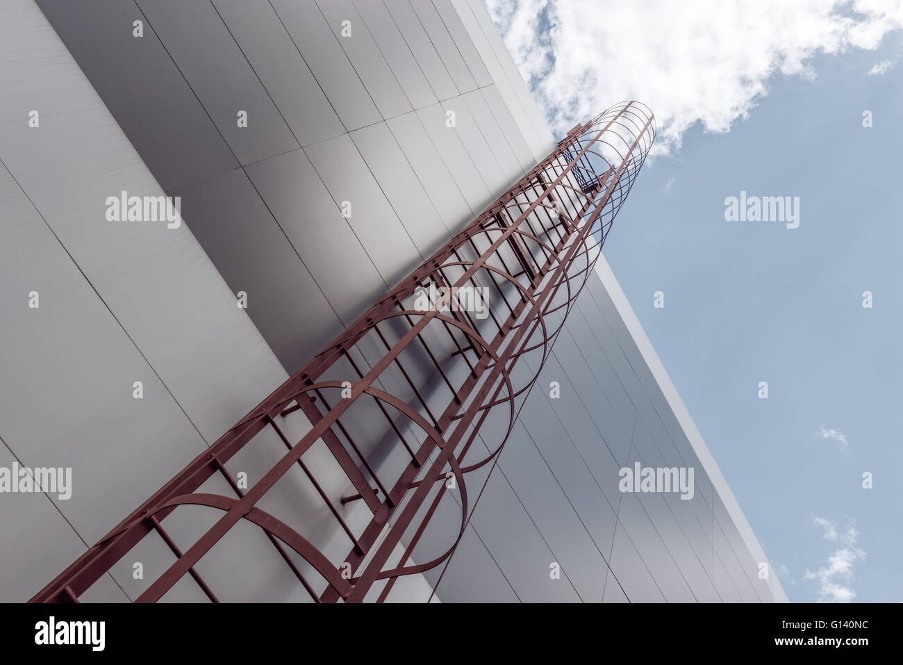 Fire escape side building emergency exit hi-res stock photography and ...