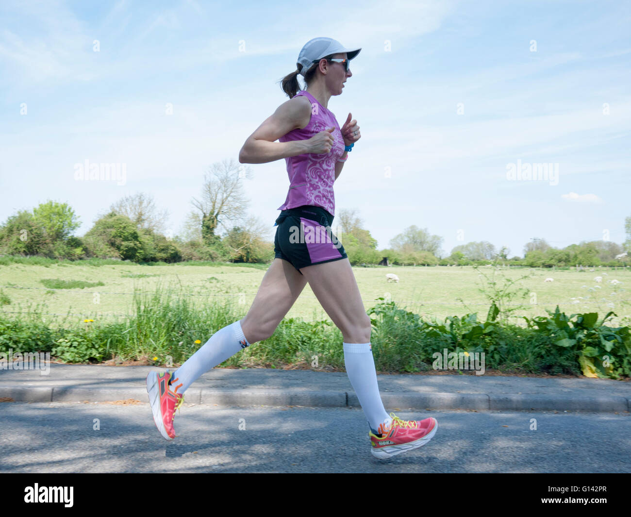 Runners after finish hi-res stock photography and images - Alamy