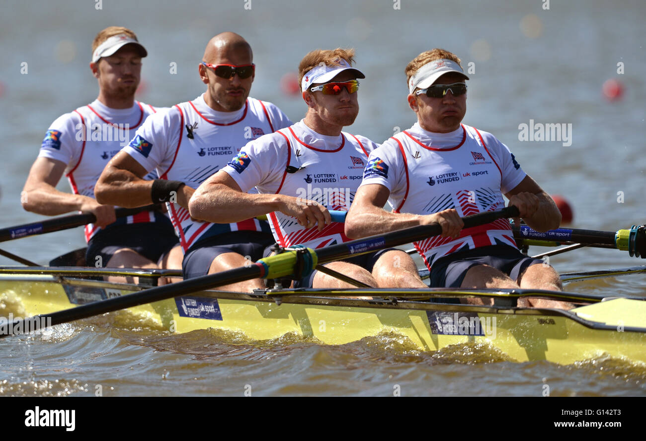 Constantine Louloudis, George Nash, Mohamed Sbihi and Alex Gregory (R-L ...