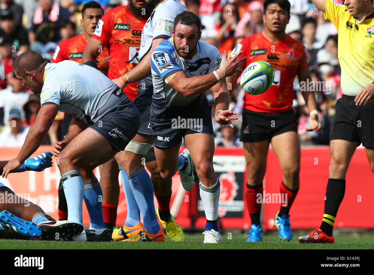 Tokyo, Japan. 7th May, 2016. Alby Mathewson (Force) Rugby : Super Rugby ...