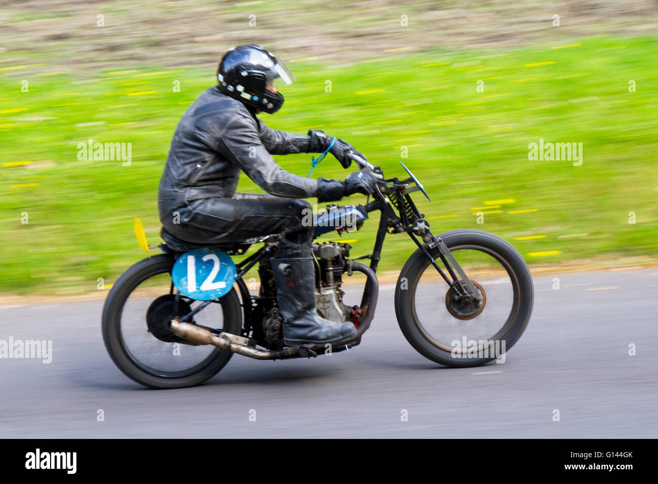 Chorley, Lancashire, UK. 8th May, 2016. No.12 Tony Bracey from ...