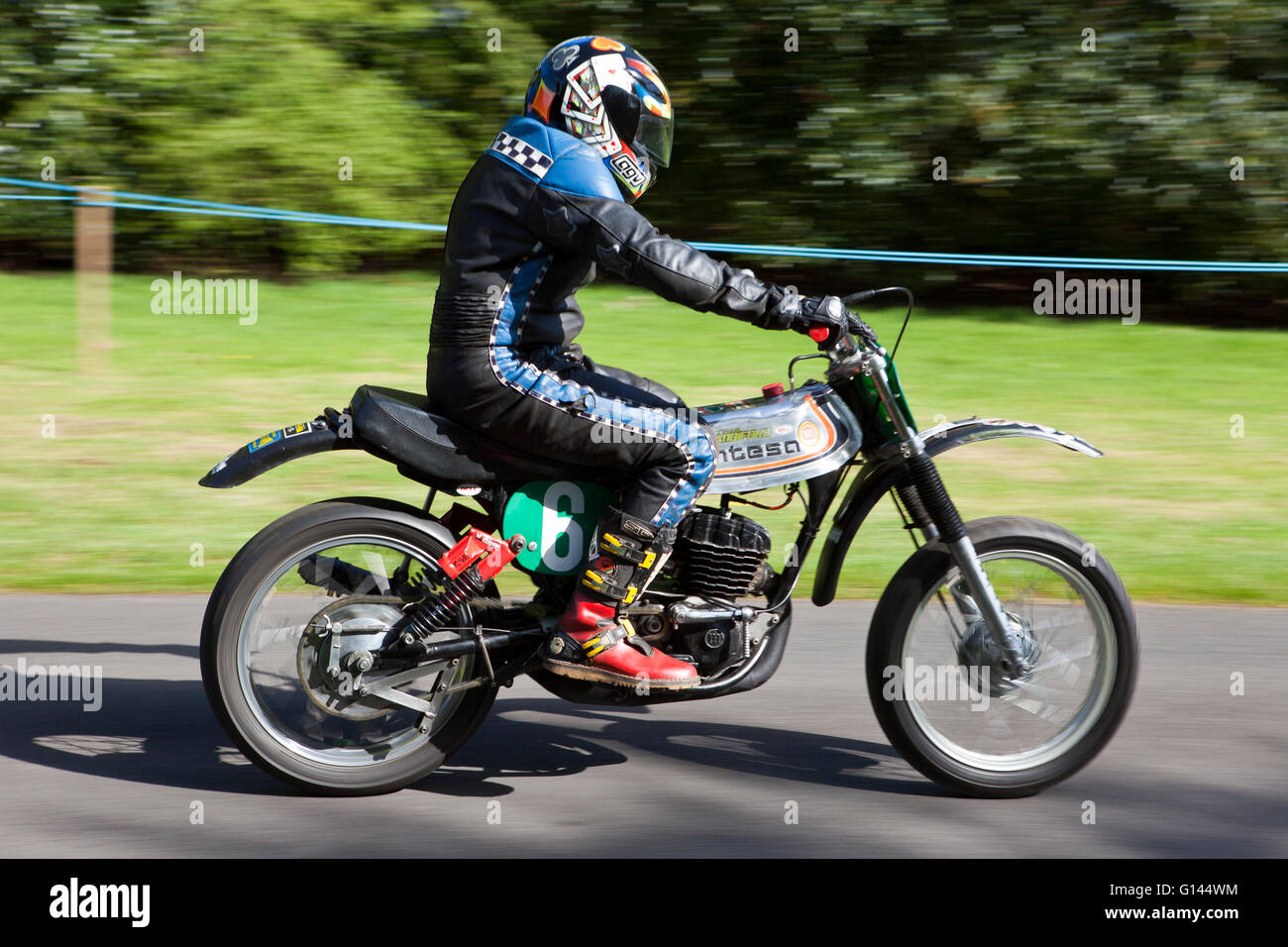 Chorley, Lancashire, UK. 8th May, 2016. The spectacular motorcycle ...