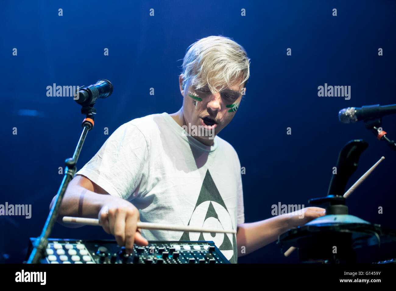 Detroit, Michigan, USA. 4th May, 2016. ROBERT DELONG performing on the ...