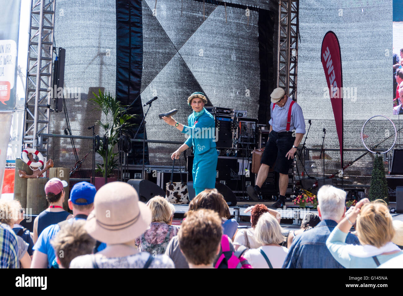 Hamburg, Germany. 7th May, 2016. Various Artist on the different stages ...
