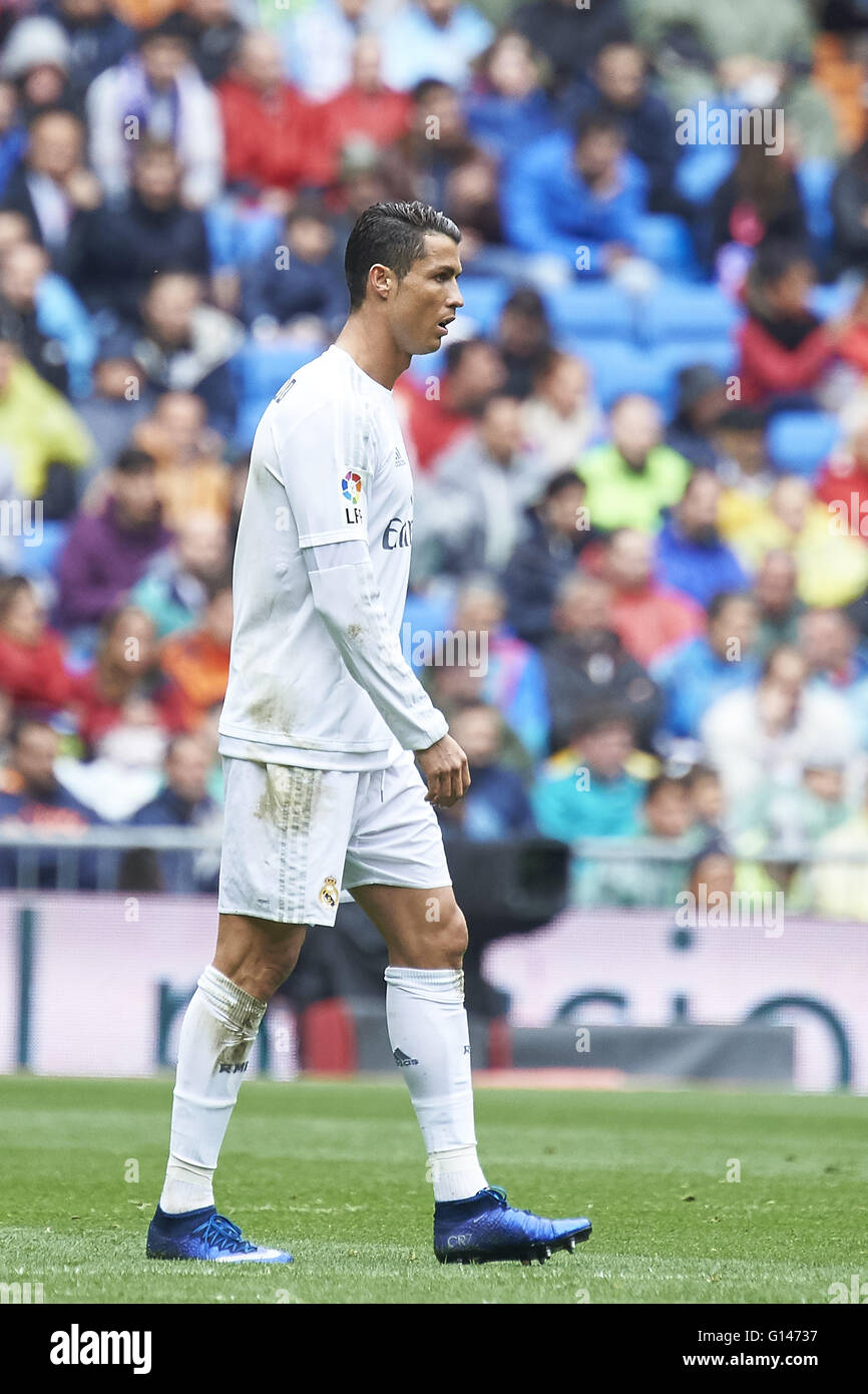 Madrid, Spain. 8th May, 2016. Cristiano Ronaldo (forward; Real Madrid ...