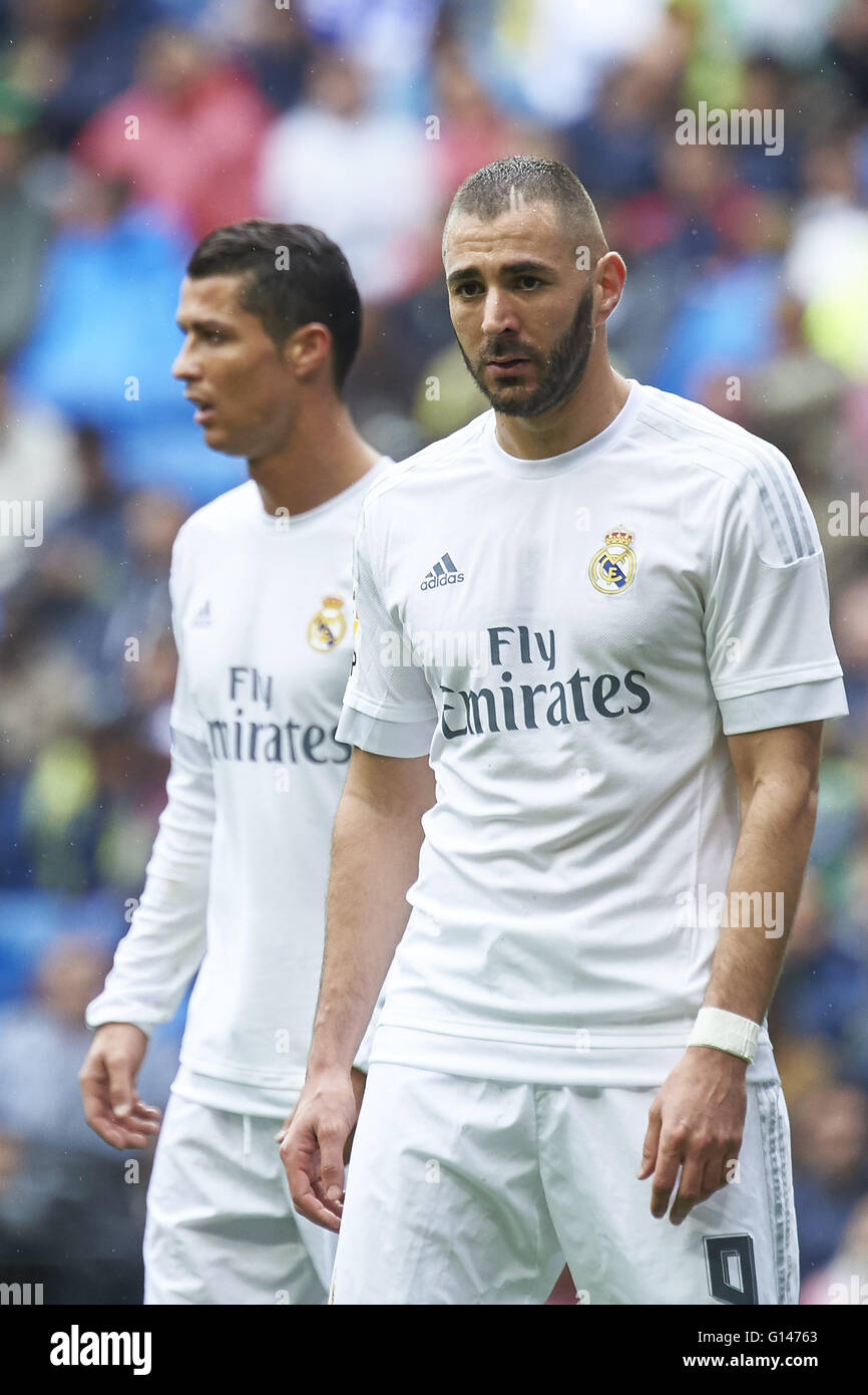Madrid, Spain. 8th May, 2016. Cristiano Ronaldo (forward; Real Madrid ...