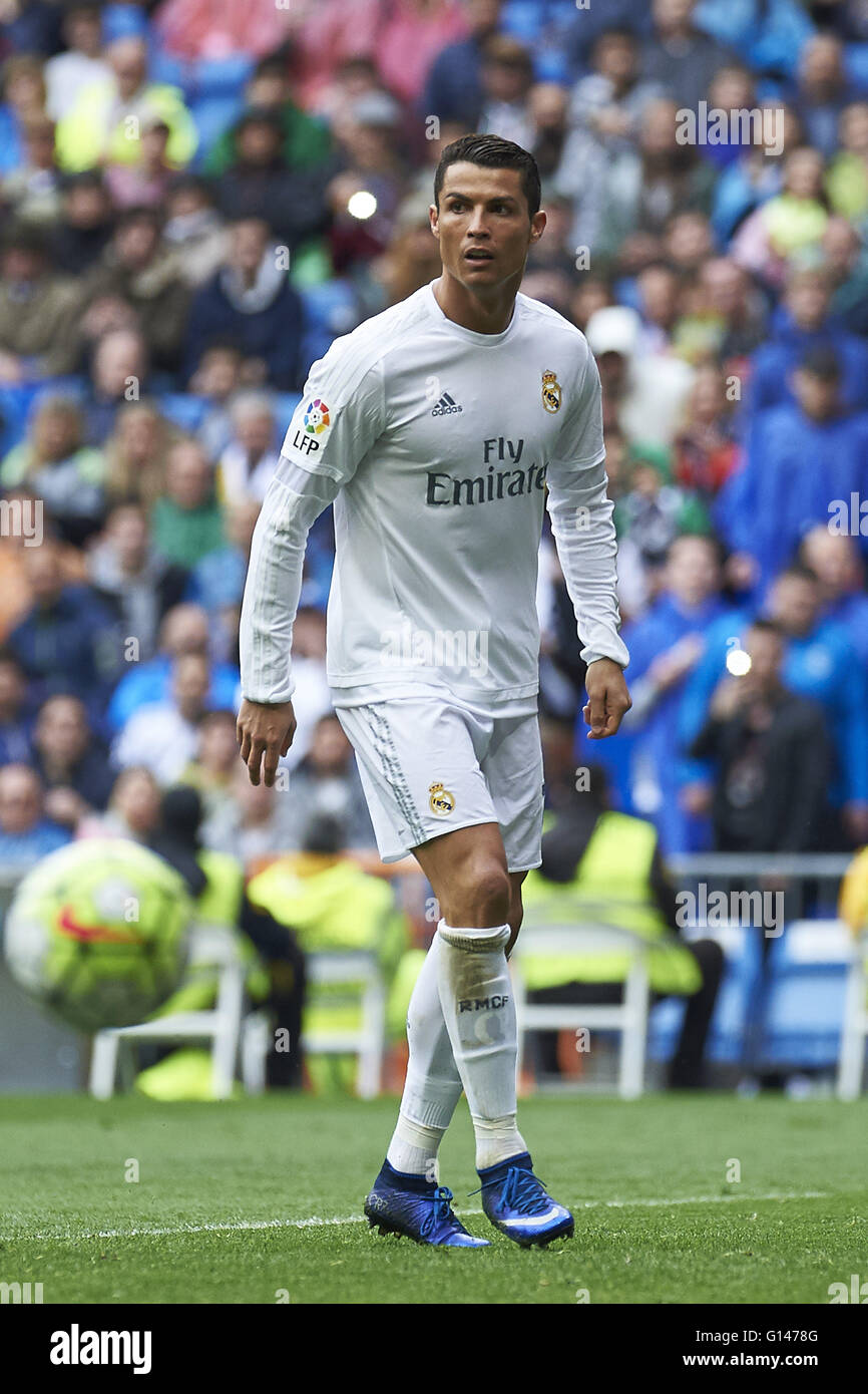 Madrid, Spain. 8th May, 2016. Cristiano Ronaldo (forward; Real Madrid ...