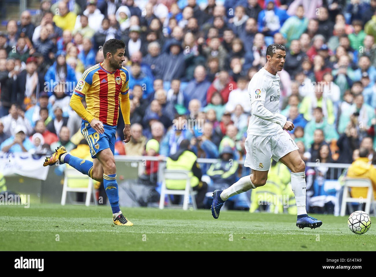 Madrid, Spain. 8th May, 2016. Cristiano Ronaldo (forward; Real Madrid ...