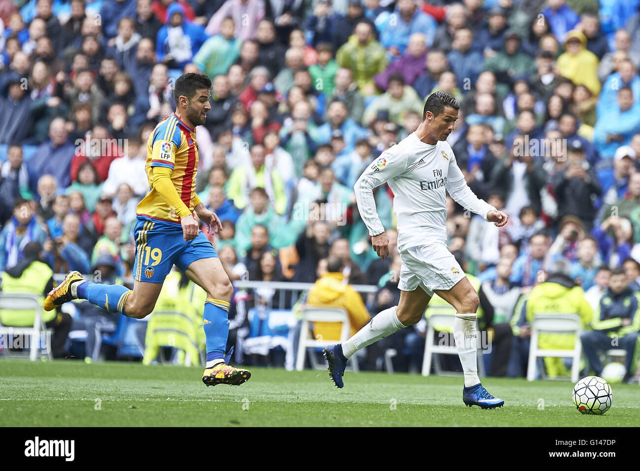 Madrid, Spain. 8th May, 2016. Cristiano Ronaldo (forward; Real Madrid ...