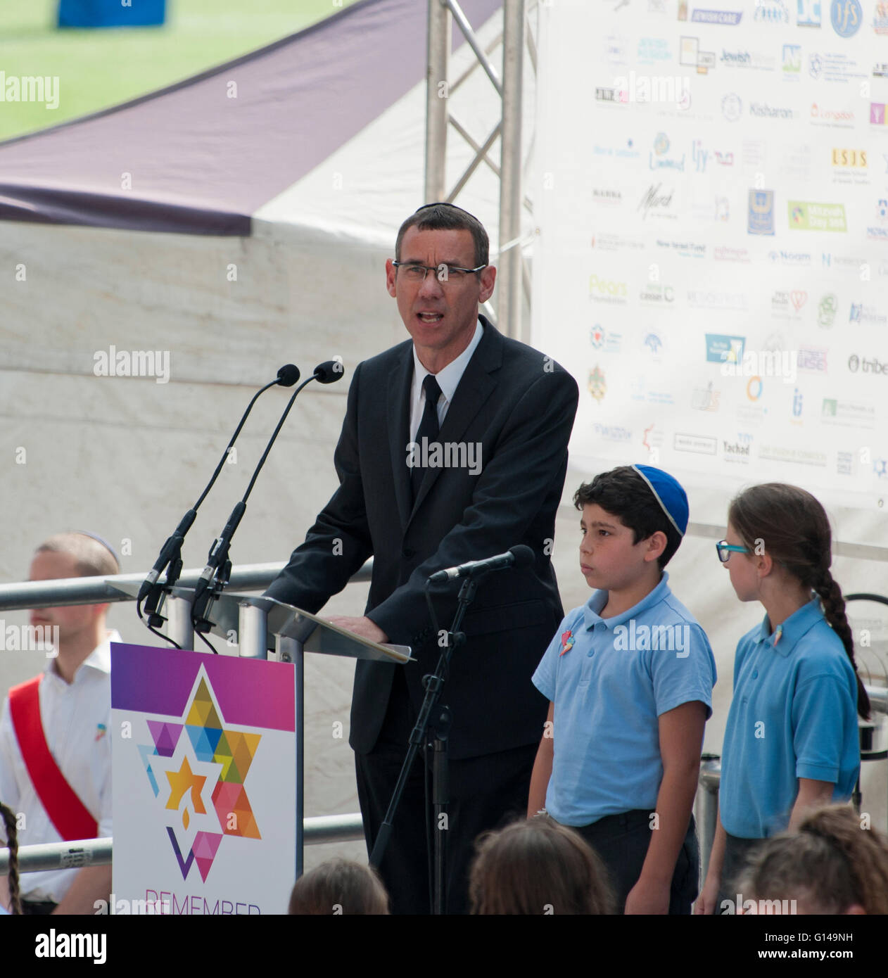 London, UK. 8th May, 2016. Mark Regev Ambassador of Israel speaker at ...