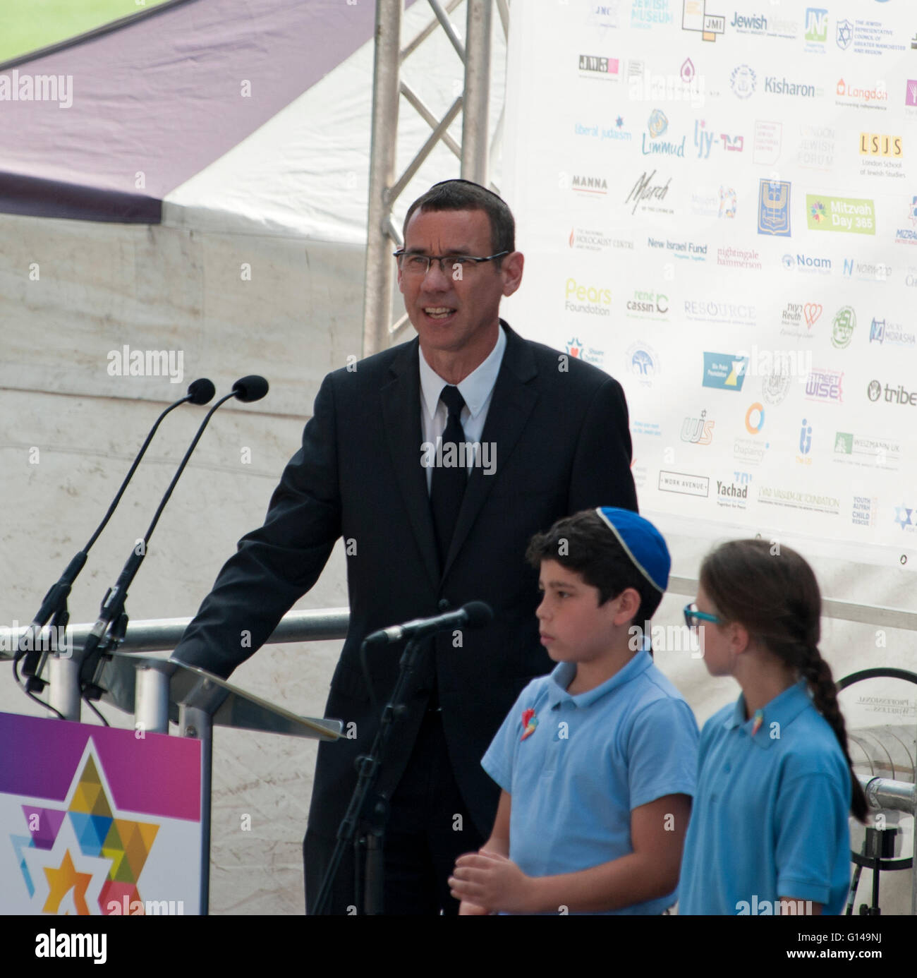 London, UK. 8th May, 2016. Mark Regev Ambassador of Israel speaker at ...
