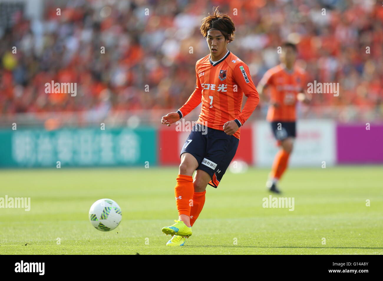 Saitama, Japan. 8th May, 2016. Ataru Esaka (Ardija) Football /Soccer ...
