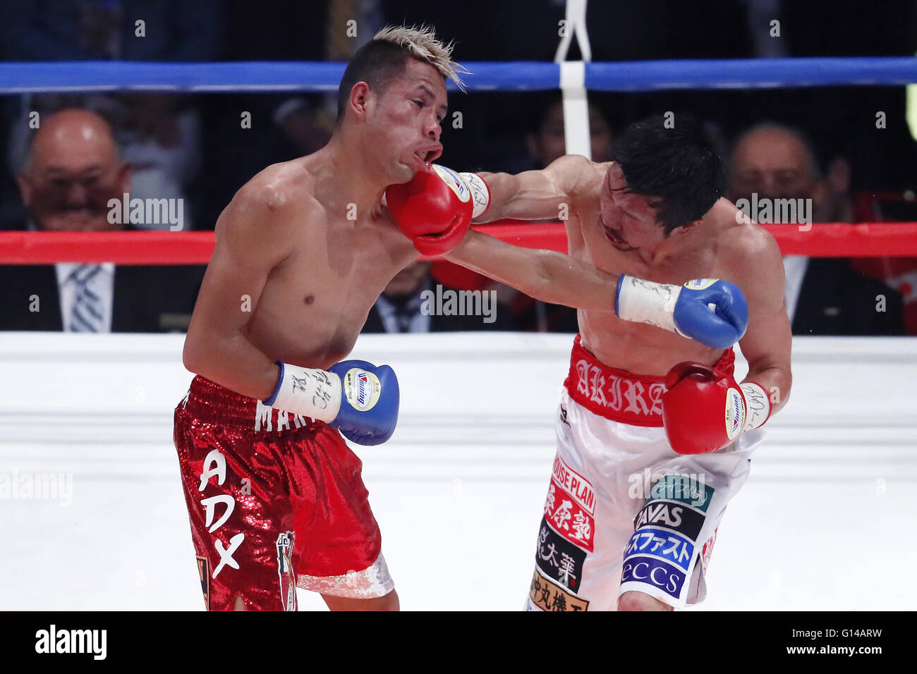 Points After 12 Rounds. 8th May, 2016. (L-R) Martin Tecuapetla (MEX ...