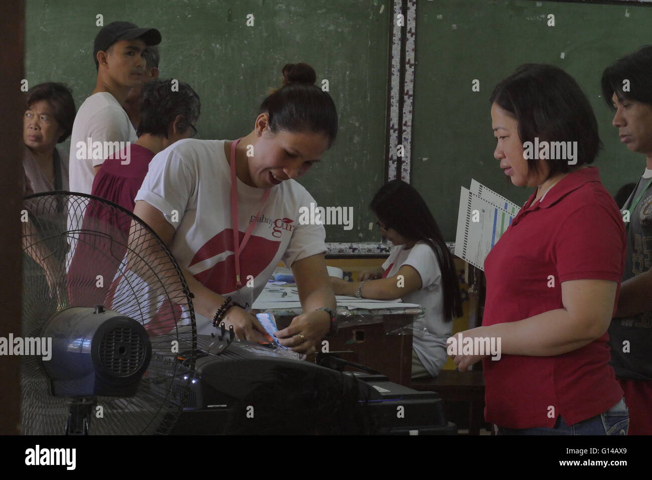 Mandaluyong, Philippines. 09th May, 2016. Here the Precinct Count ...