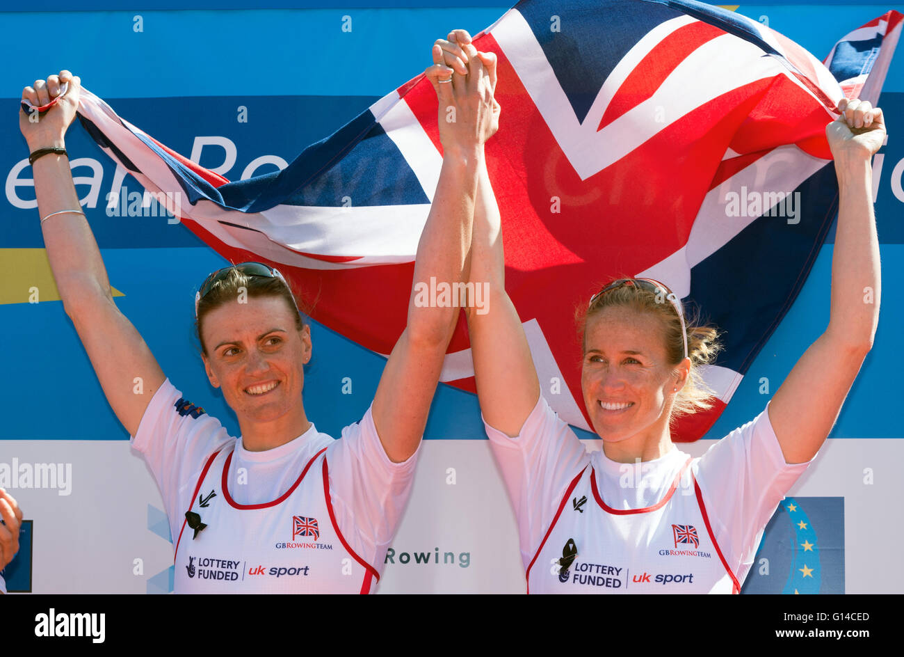 Helen glover and heather stanning hi-res stock photography and images ...