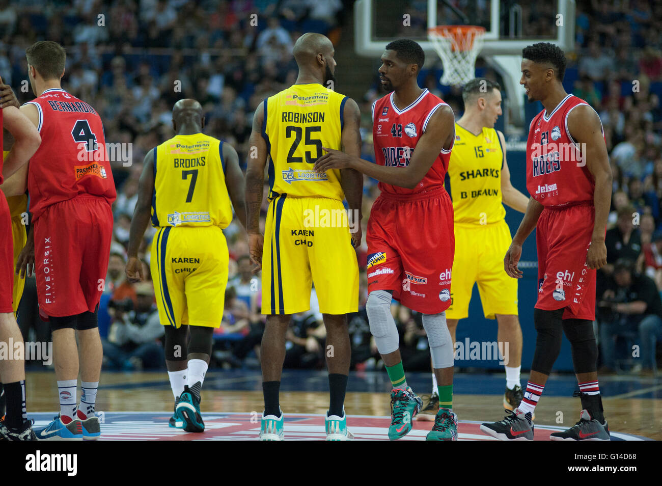 Leicester riders british basketball hi-res stock photography and images ...