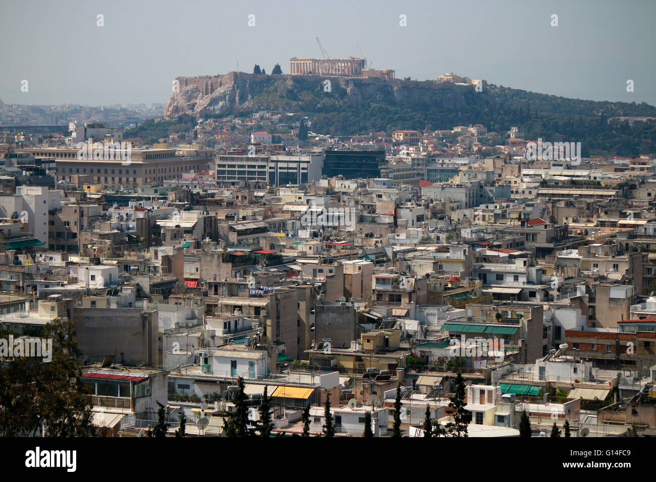 Akropolis, Athen, Griechenland Stock Photo - Alamy
