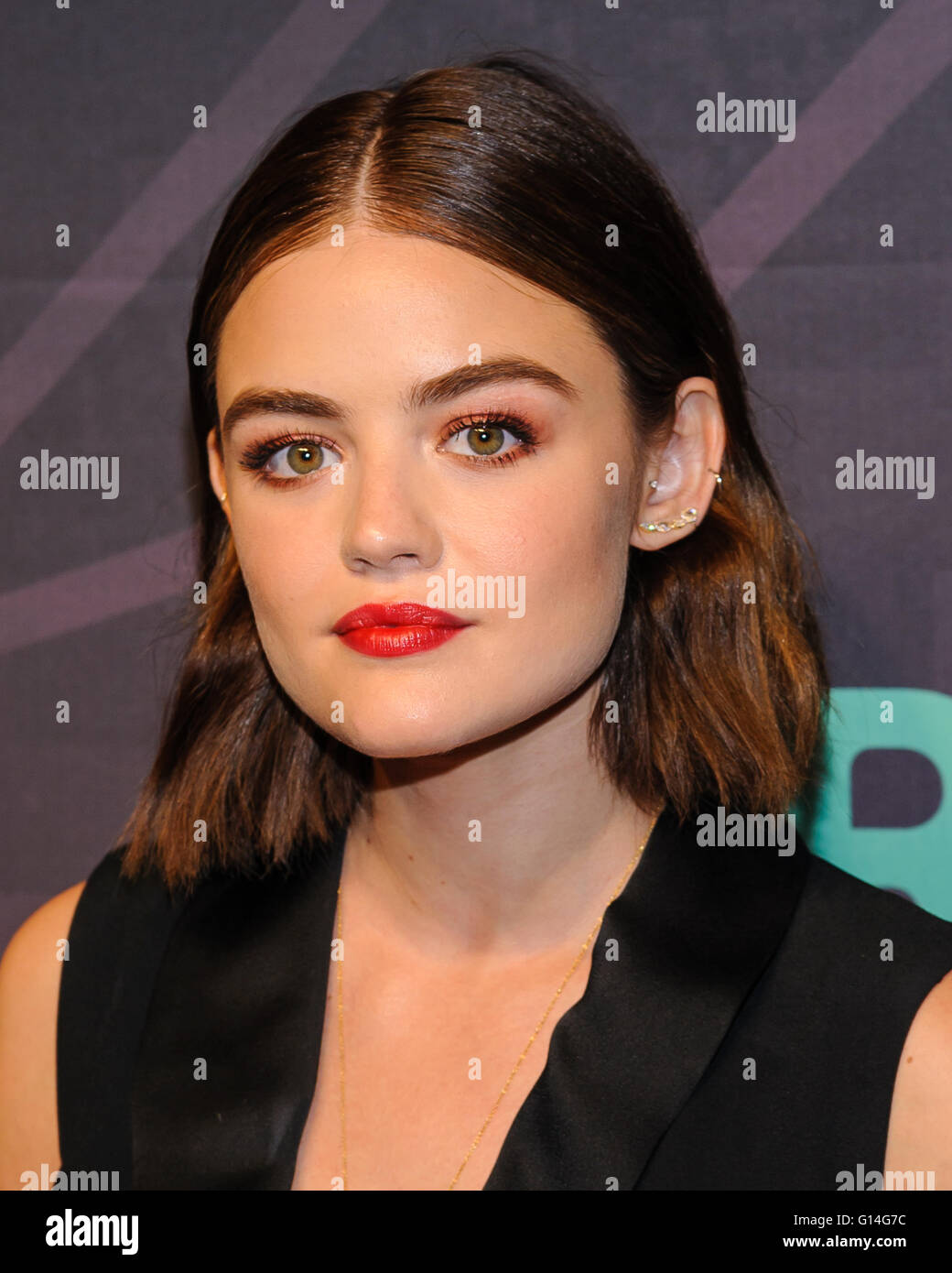 2016 ABC Freeform Upfront at Spring Studios Featuring: Lucy Hale Where: New York, New York ...