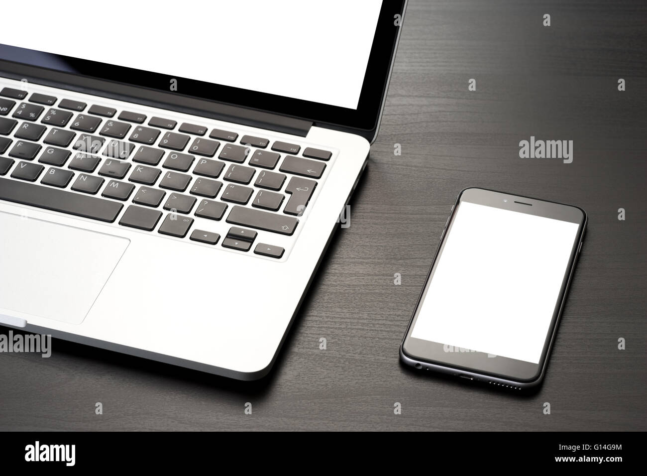 Smartphone laptop hi-res stock photography and images - Alamy