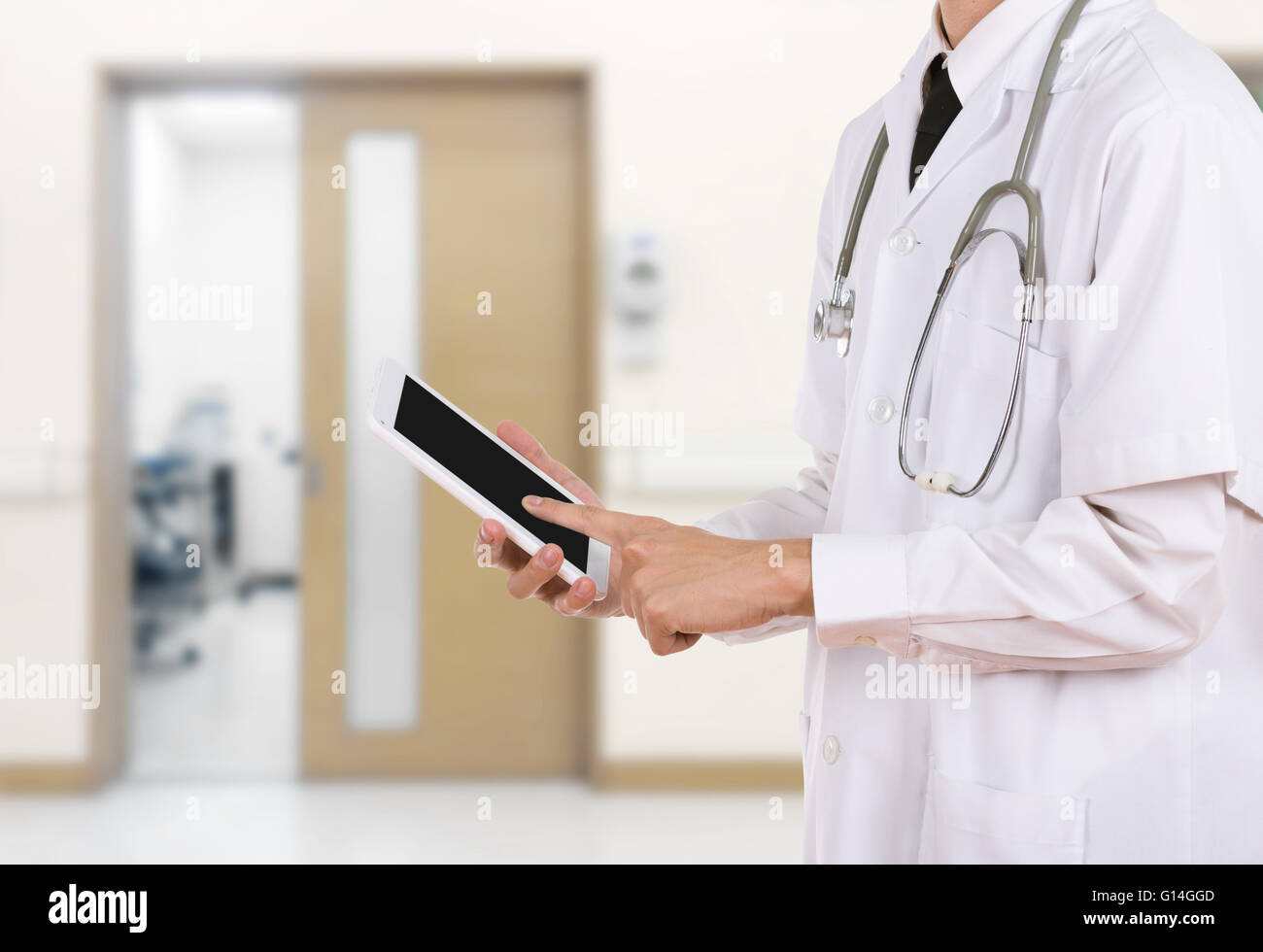 Portrait friendly doctor digital hi-res stock photography and images ...