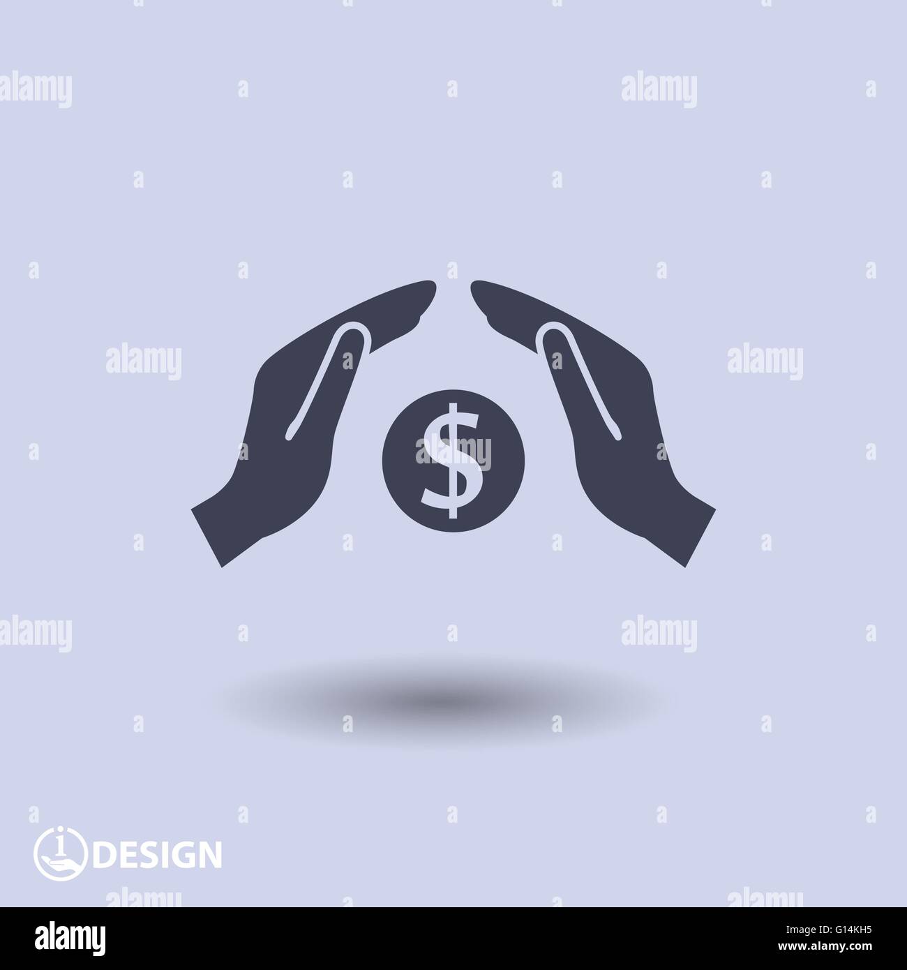 money in hand icon Stock Vector Image & Art - Alamy