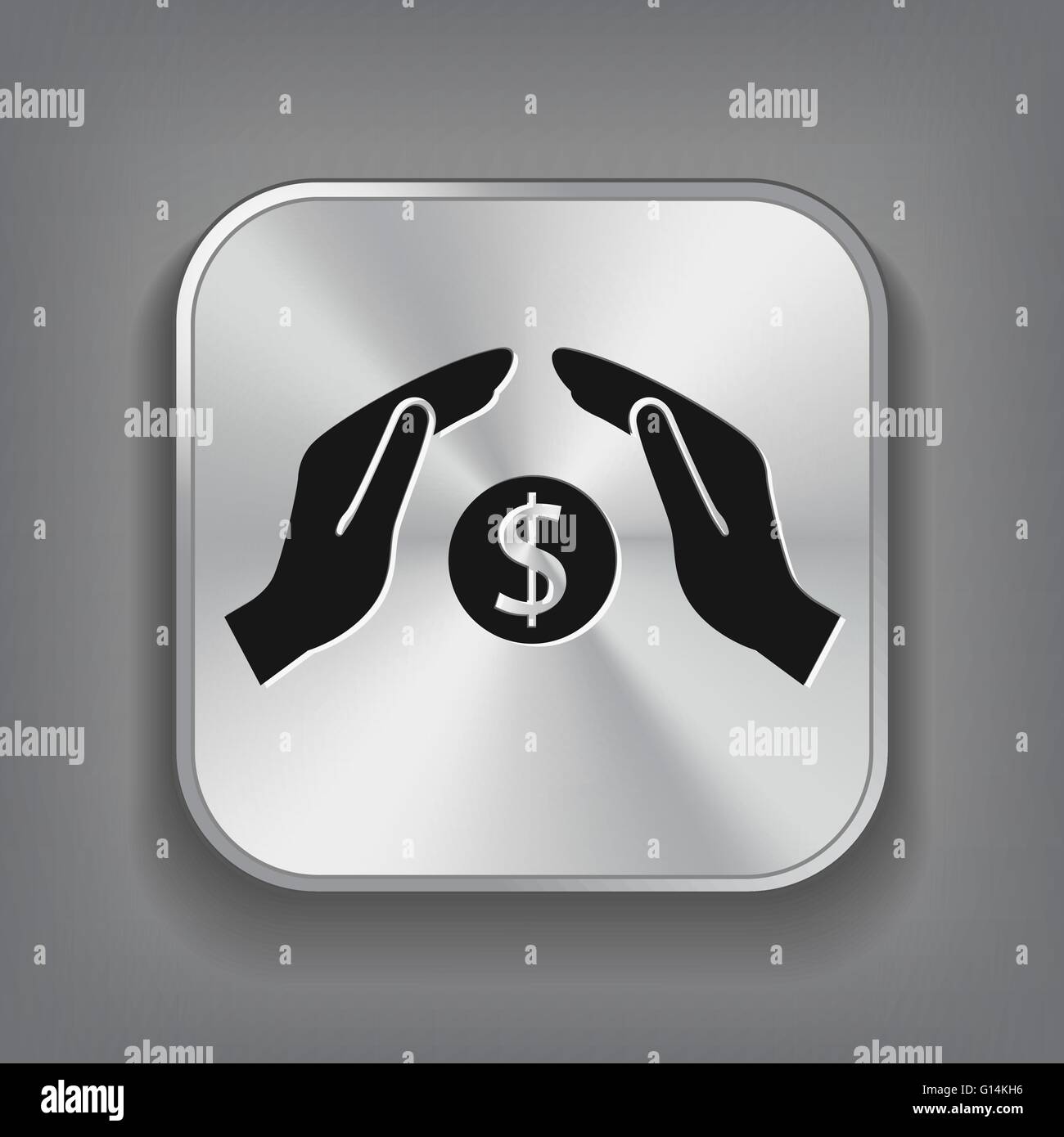 money in hand icon Stock Vector Image & Art - Alamy