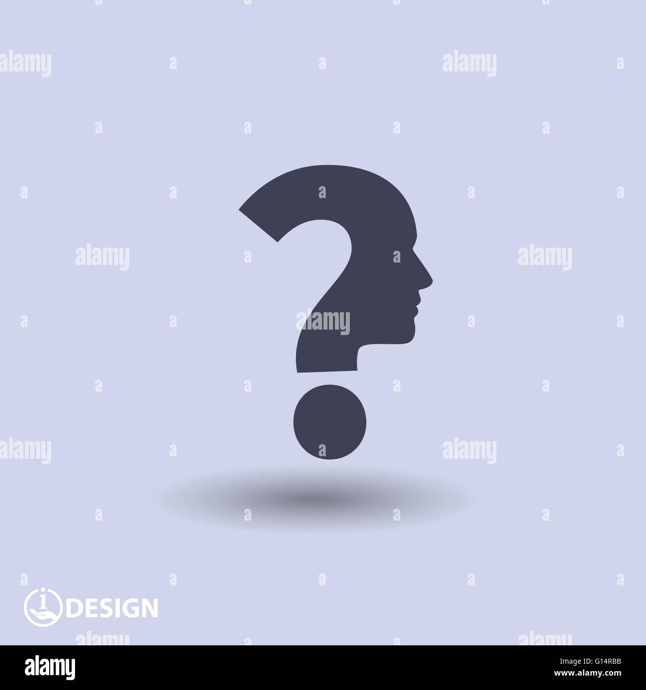 question mark and man icon Stock Vector Image & Art - Alamy