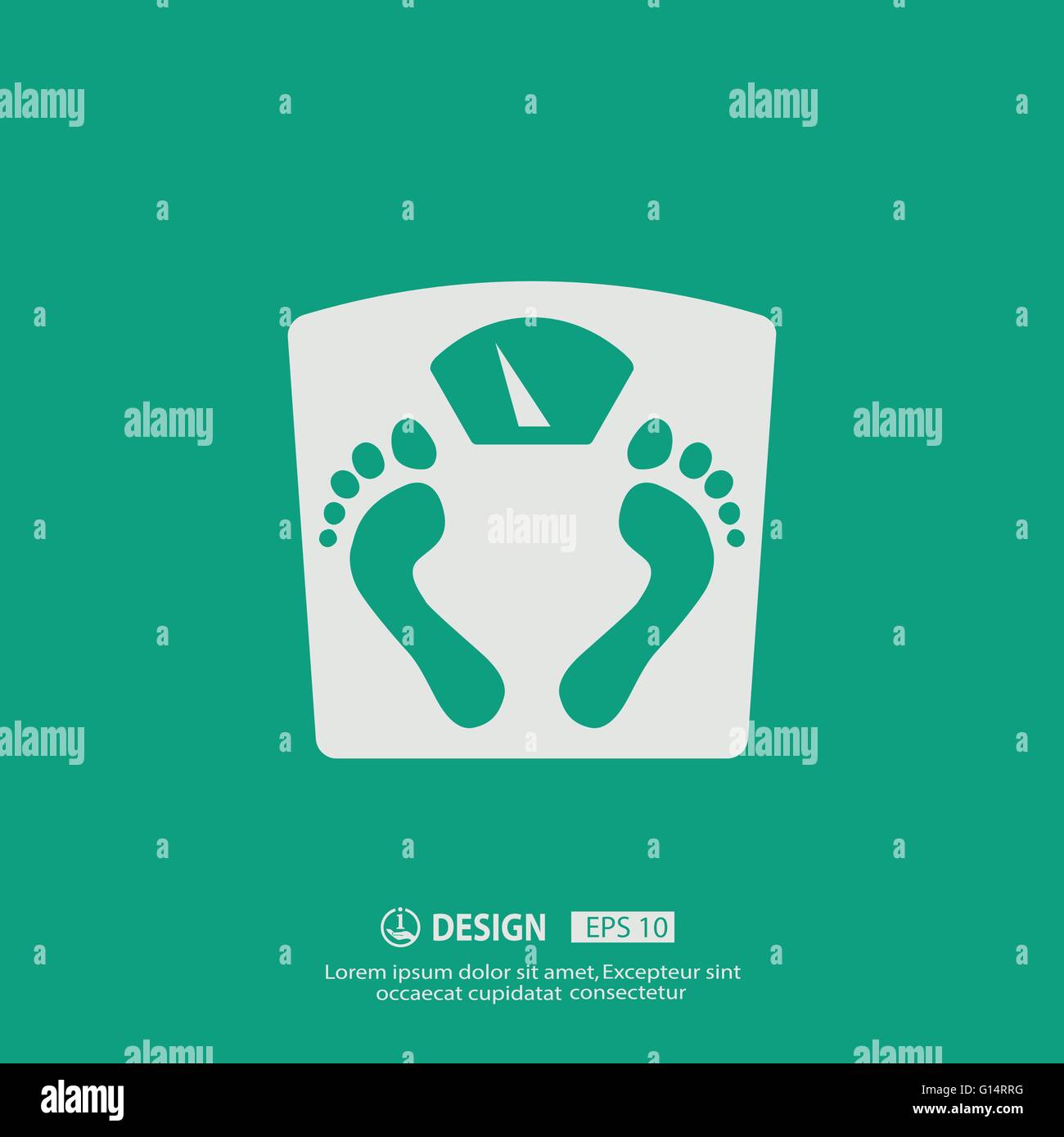 bathroom scale icon Stock Vector Image & Art - Alamy