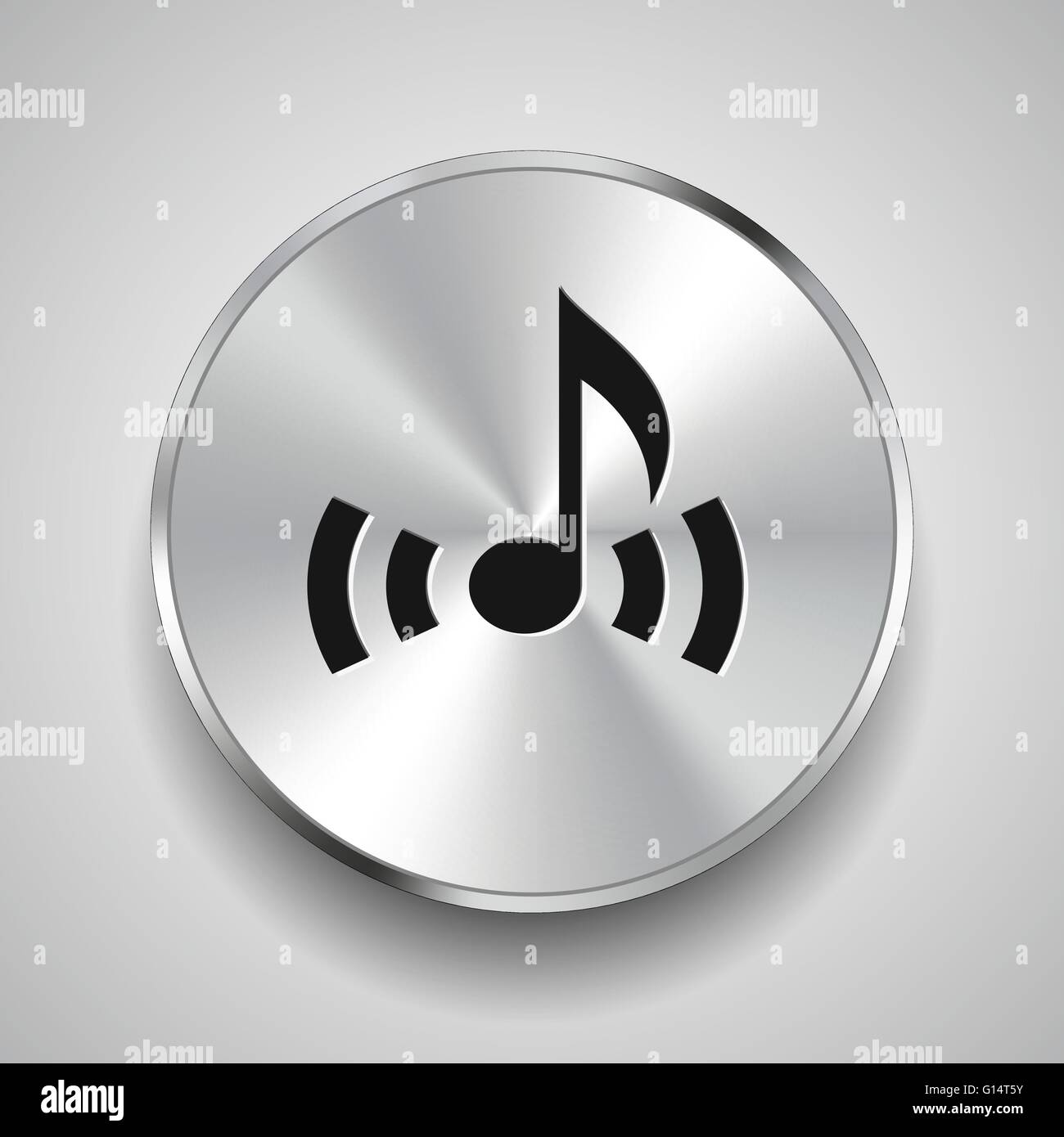 music note icon Stock Vector Image & Art - Alamy